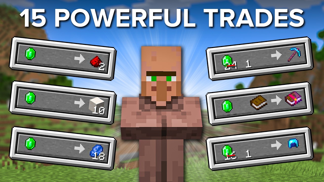 15 Most Powerful Villager Trades in Minecraft (1.21 Update) - Shulkercraft